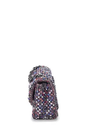 Chanel Embellished Tweed Flap Bag