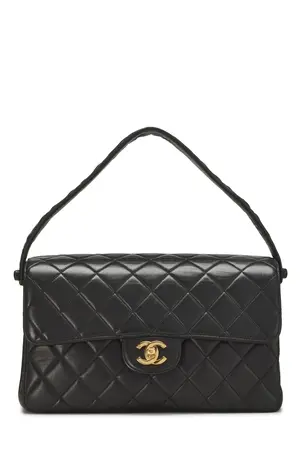 Chanel Quilted Lambskin Double Sided Flap Bag Medium