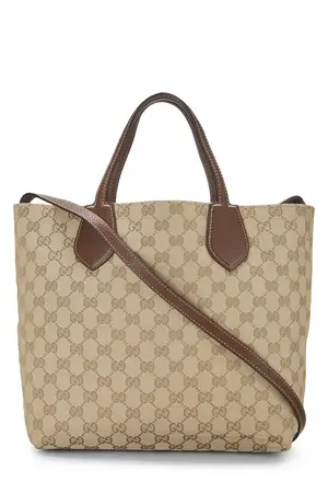 Gucci Original Gg Canvas Reversible Tote