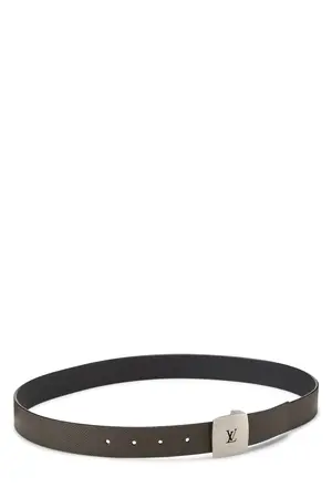 LOUIS VUITTON Taiga Ceinture Classic 85 - Brown