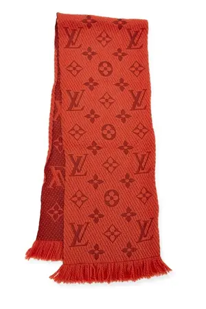 LOUIS VUITTON Logomania Scarf - Orange