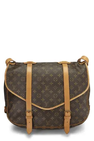 LOUIS VUITTON Monogram Saumur 43