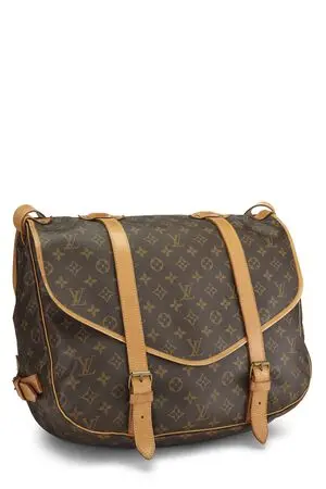 LOUIS VUITTON Monogram Saumur 43