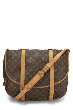LOUIS VUITTON Monogram Saumur 43