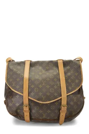 LOUIS VUITTON Monogram Saumur 43 - Brown