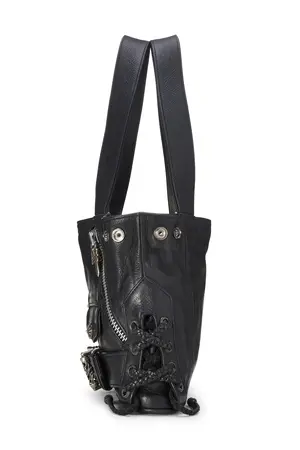 Chrome Hearts Leather Jj Dean Bag