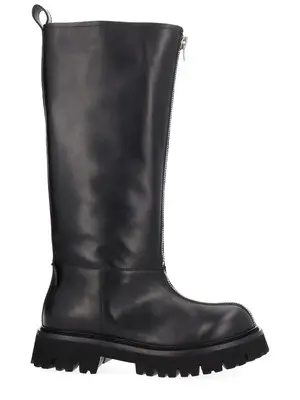 Moschino Zip Up Boots For Women