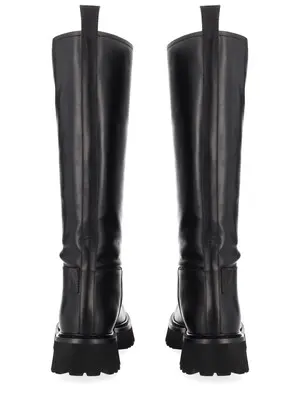 Moschino Boots With Zip