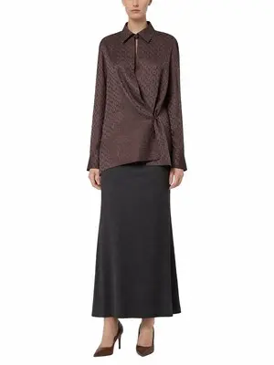 Fendi Ff Jacquard Shirt