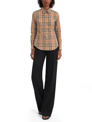 Burberry Check Shirt - Multicolour