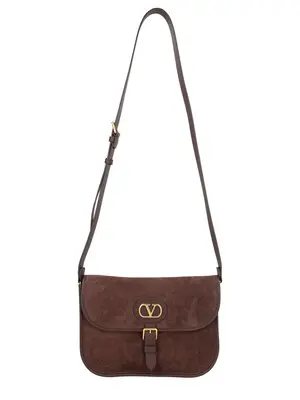 Valentino Garavani Antibes Shoulder Bag - Brown