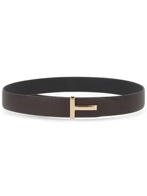 TOM FORD Belt With Buckle - Brown