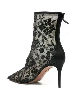 AQUAZZURA Mon Amour Ankle Boots
