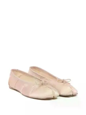 MAISON MARGIELA Tabi Satin Ballerinas - Neutrals