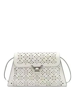 COCCINELLE Dew Laser-cut Shoulder Bag