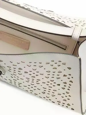 COCCINELLE Dew Laser-cut Shoulder Bag