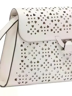 COCCINELLE Dew Laser-cut Shoulder Bag