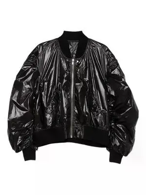 Rick Owens Secchia Flight Bomber Jacket - Black