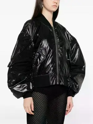Rick Owens Secchia Flight Bomber Jacket - Black