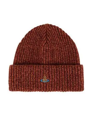 VIVIENNE WESTWOOD Wool Beanie - Orange