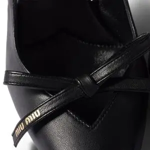 Miu Miu Leather Slingback Pumps