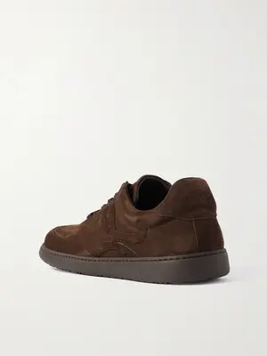 Loewe Jambo Suede Sneakers - Brown