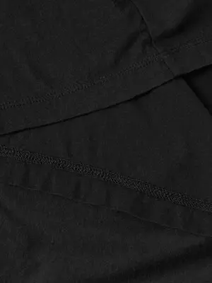JAMES PERSE Lotus Slim-fit Cotton-jersey T-shirt - Black