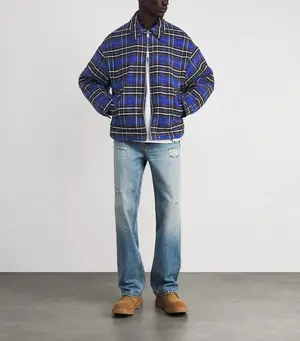 COLE BUXTON Cotton Check Overshirt