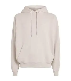 COLE BUXTON Cotton-blend Logo Hoodie