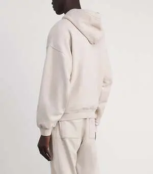 COLE BUXTON Cotton-blend Logo Hoodie
