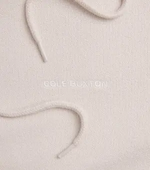 COLE BUXTON Cotton-blend Logo Hoodie