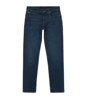 7 For All Mankind Slimmy Badge Jeans - Blue