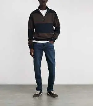 7 For All Mankind Slimmy Badge Jeans - Blue