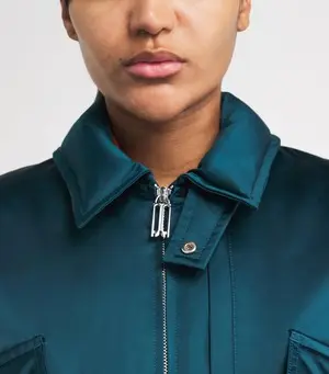 Victoria Beckham Down Bomber Jacket - Navy