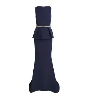 Safiyaa Belted Evening Dresses