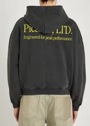 PICANTE Butterfly Hooded Cotton Sweatshirt