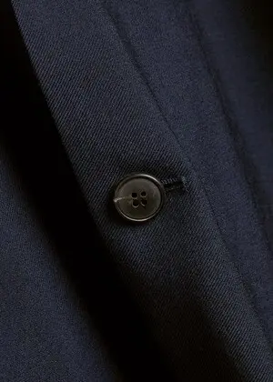 Sunspel Wool Jacket - Navy