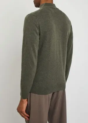 Sunspel Half-zip Cashmere Jumper