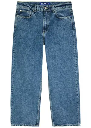 PICANTE Relaxed Straight-leg Jeans - Blue