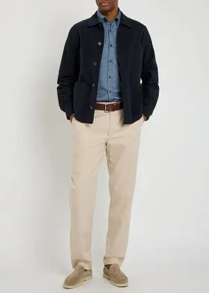 Sunspel Stretch-cotton Overshirt