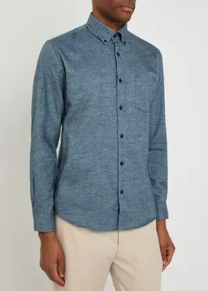 Sunspel Brushed Cotton Shirt