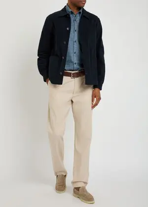 Sunspel Brushed Cotton Shirt