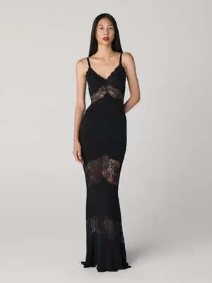 Diane Von Furstenberg Eden Maxi Dress - Black