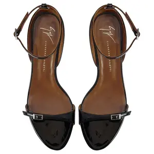 GIUSEPPE ZANOTTI Micky Buckles 50 Sandals - Black