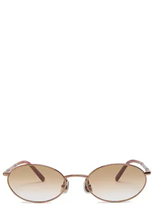 Brunello Cucinelli Oval-frame Sunglasses