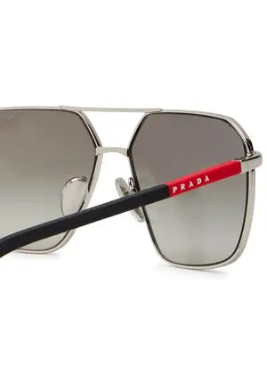 Prada Aviator-style Sunglasses