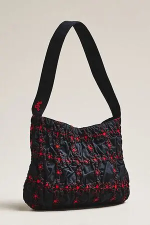 DAMSON MADDER Shirred Shoulder Bag