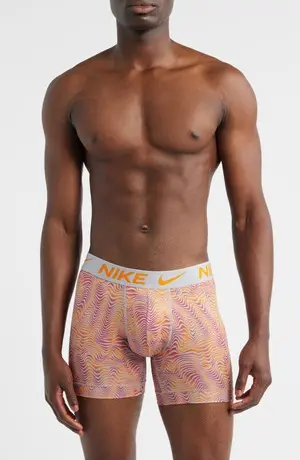 Nike 3-pack Dri-fit Essential Micro Boxer Briefs Creamsicle