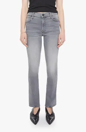 MOTHER The Rascal Hover Mid-rise Straight-leg Jeans