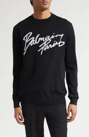 Balmain Ribbed Knitwear For Men